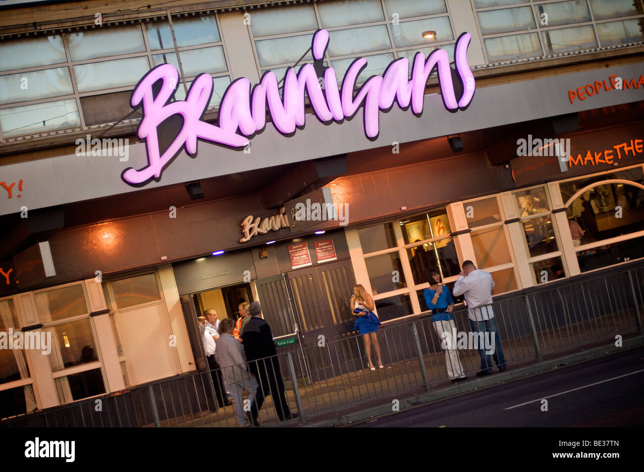 Brannigan's bar Blackpool Stock Photo - Alamy