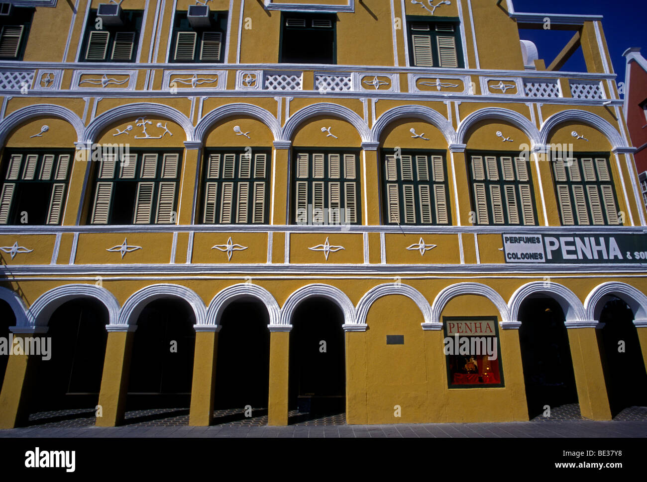 JL Penha and Sons, colonial architecture, Punda District, city of ...