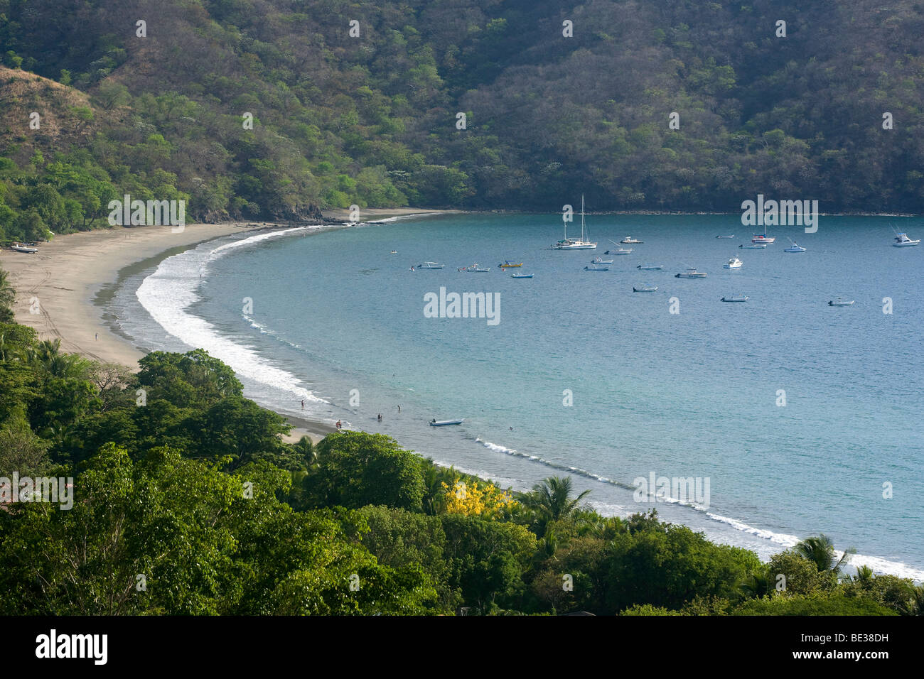 A view of Playa Panama, a popular beach in Northern Guanacaste, Costa ...