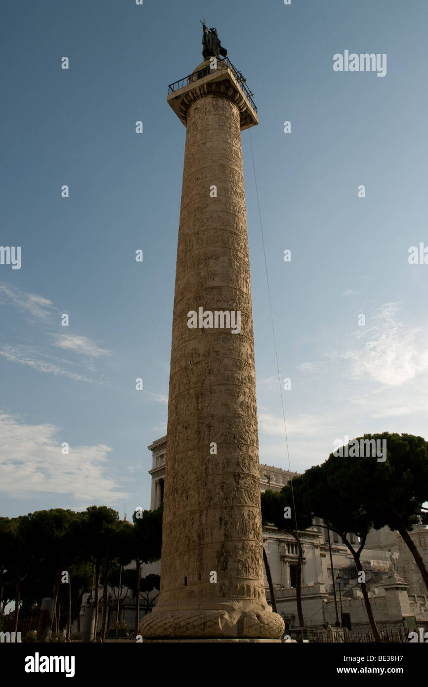Trajan's Column in Rome Stock Photo - Alamy