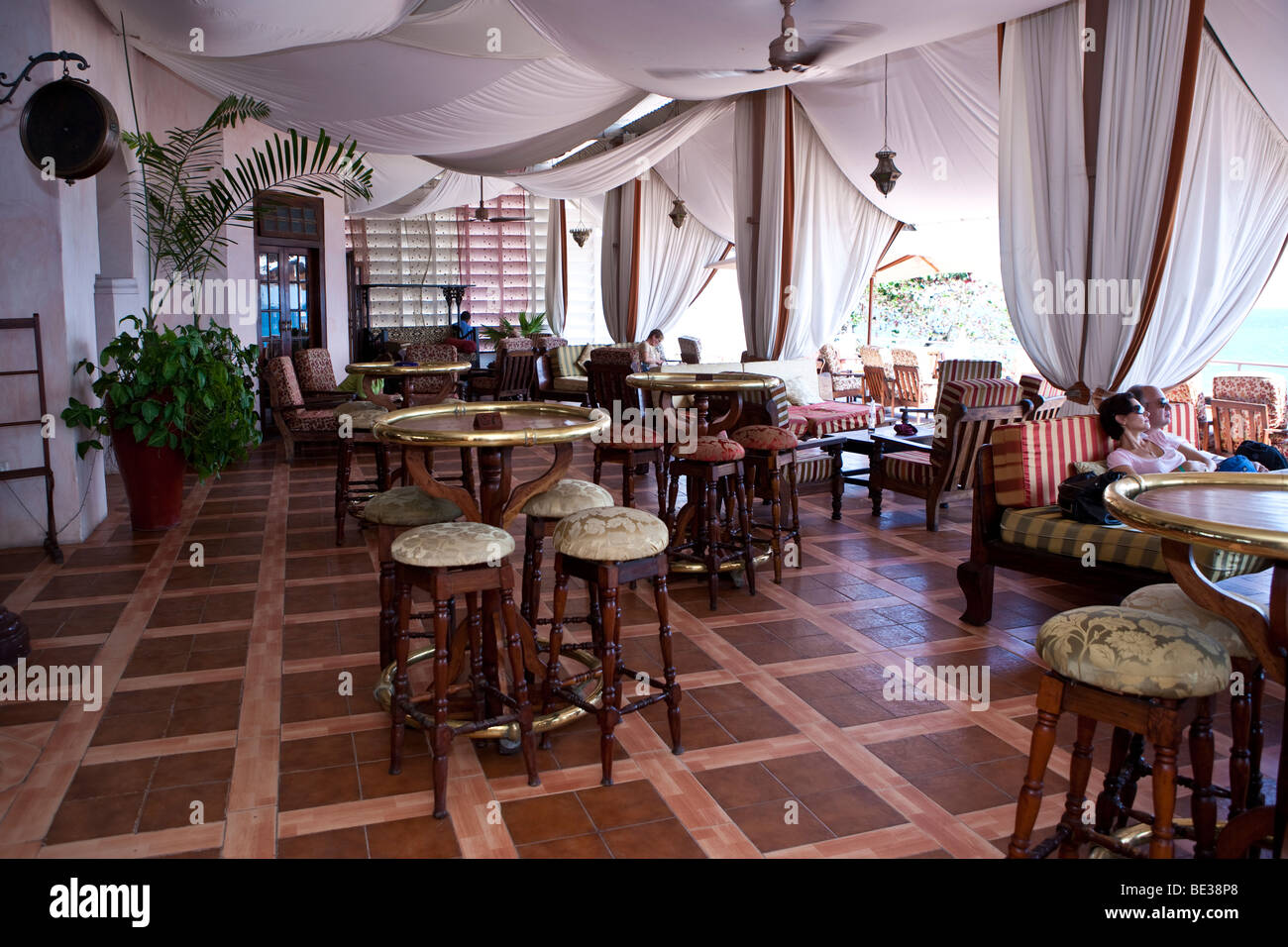 Africa House in Shangani Street in Stonetown, Stone Town, Zanzibar ...