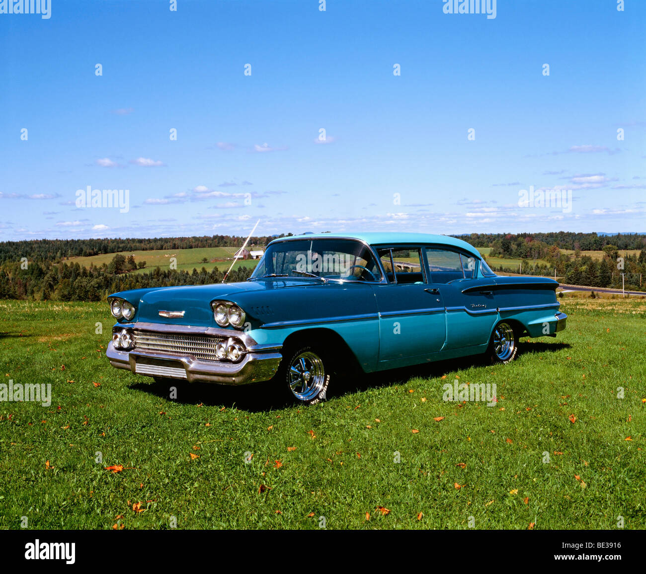 1958 Chevrolet 210 Del Ray Stock Photo - Alamy