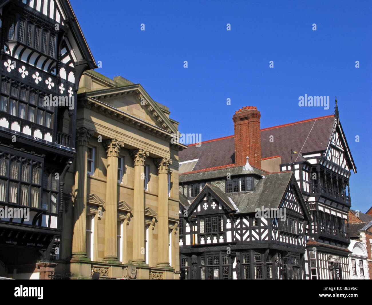 Historical Buildings Chester Cheshire England UK United Kingdom EU ...