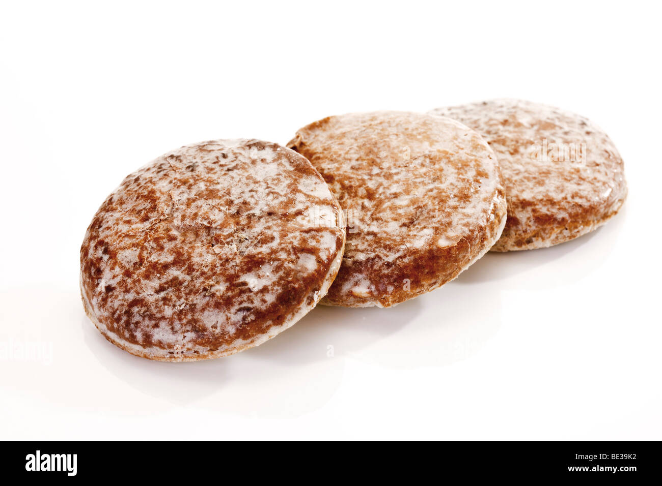 Gingerbread on wafers Stock Photo - Alamy