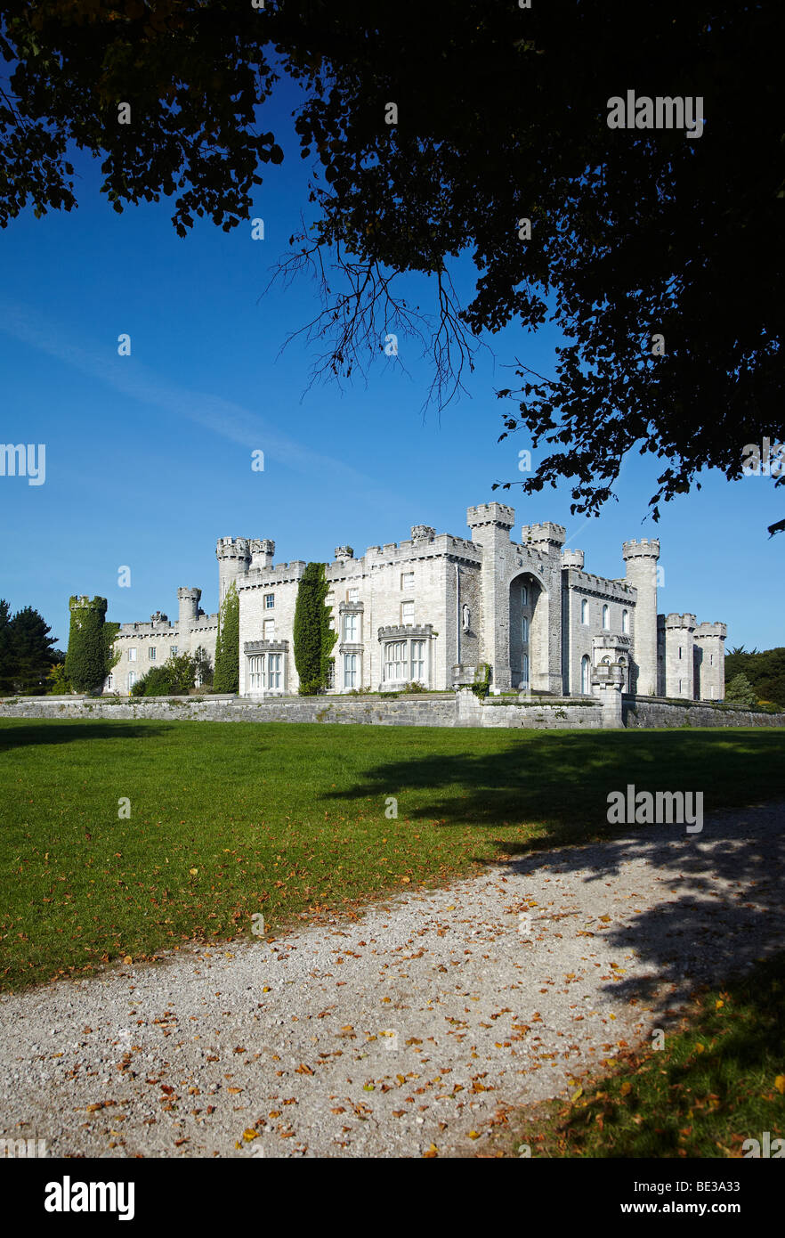 Bodelwyddan castle bodelwyddan denbighshire north wales hi-res stock ...