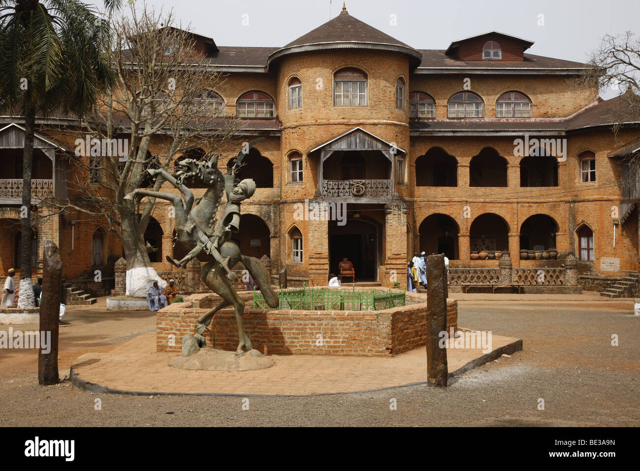 Sultan's Palace, Foumban, Cameroon, Africa Stock Photo - Alamy