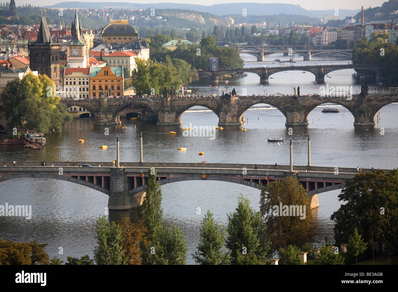 Letna viewpoint hi-res stock photography and images - Alamy