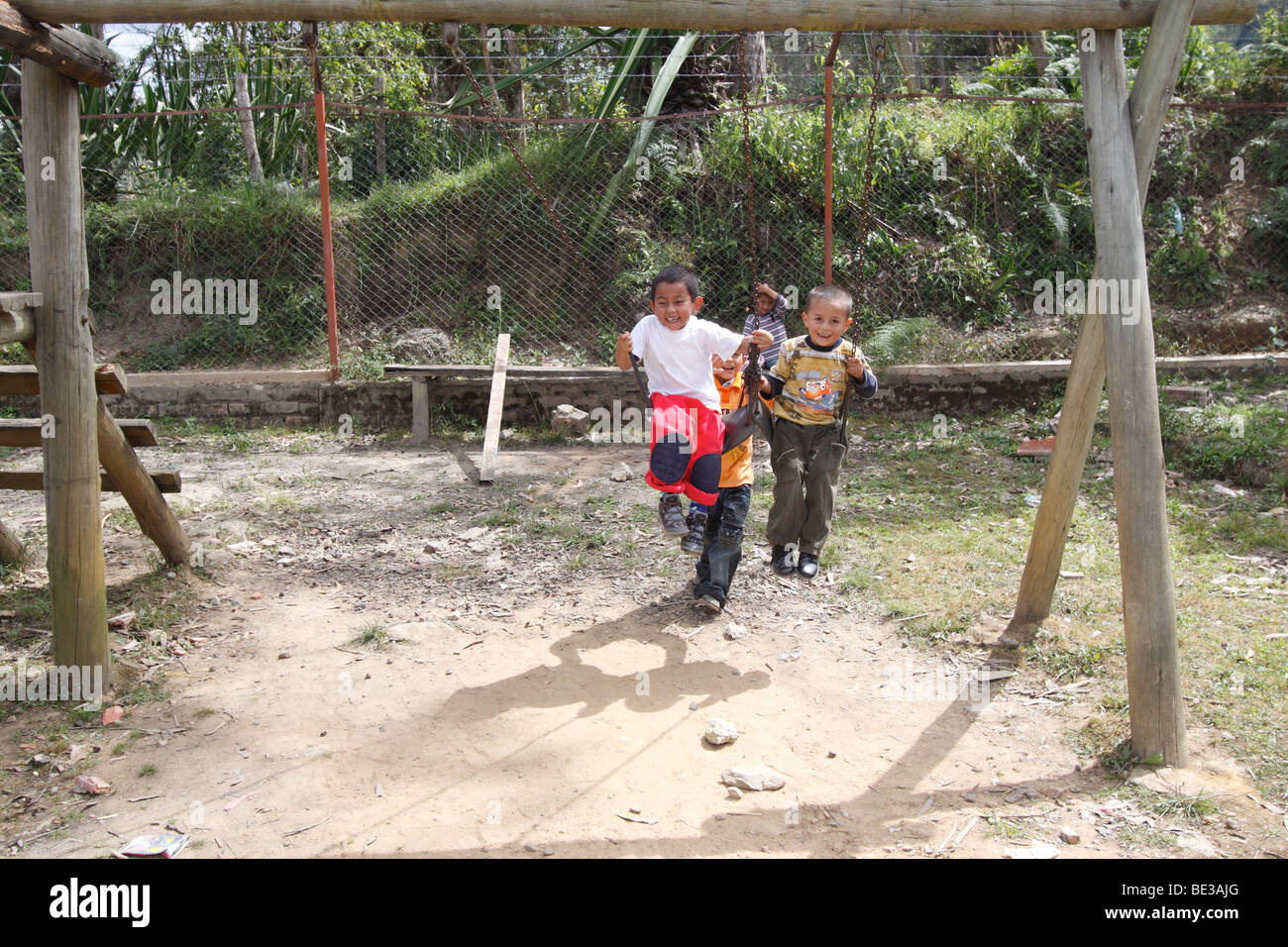 Colombian children playing hi-res stock photography and images - Alamy
