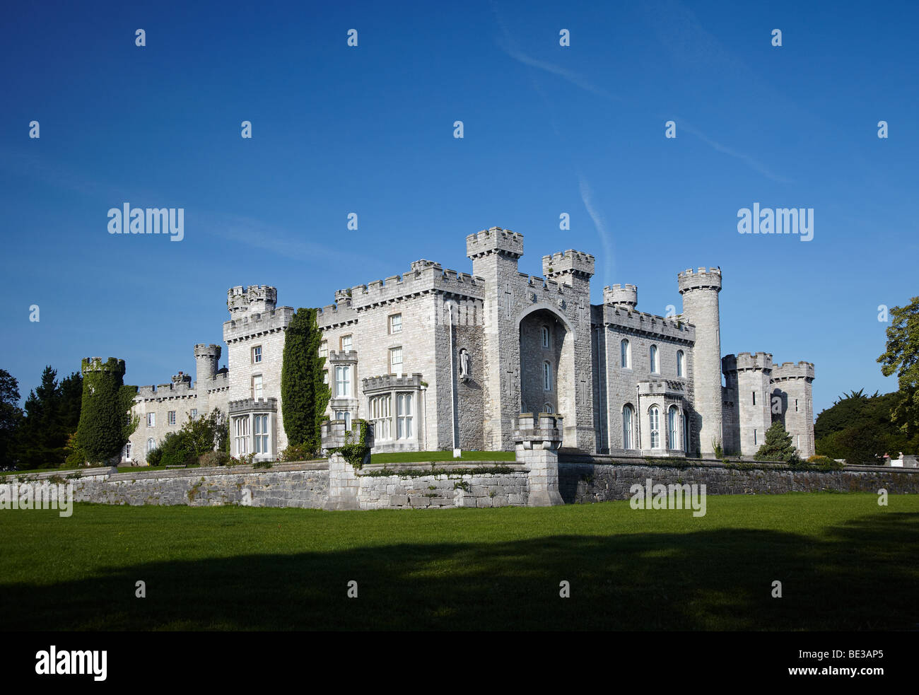 Bodelwyddan Castle, North Wales, UK Stock Photo - Alamy