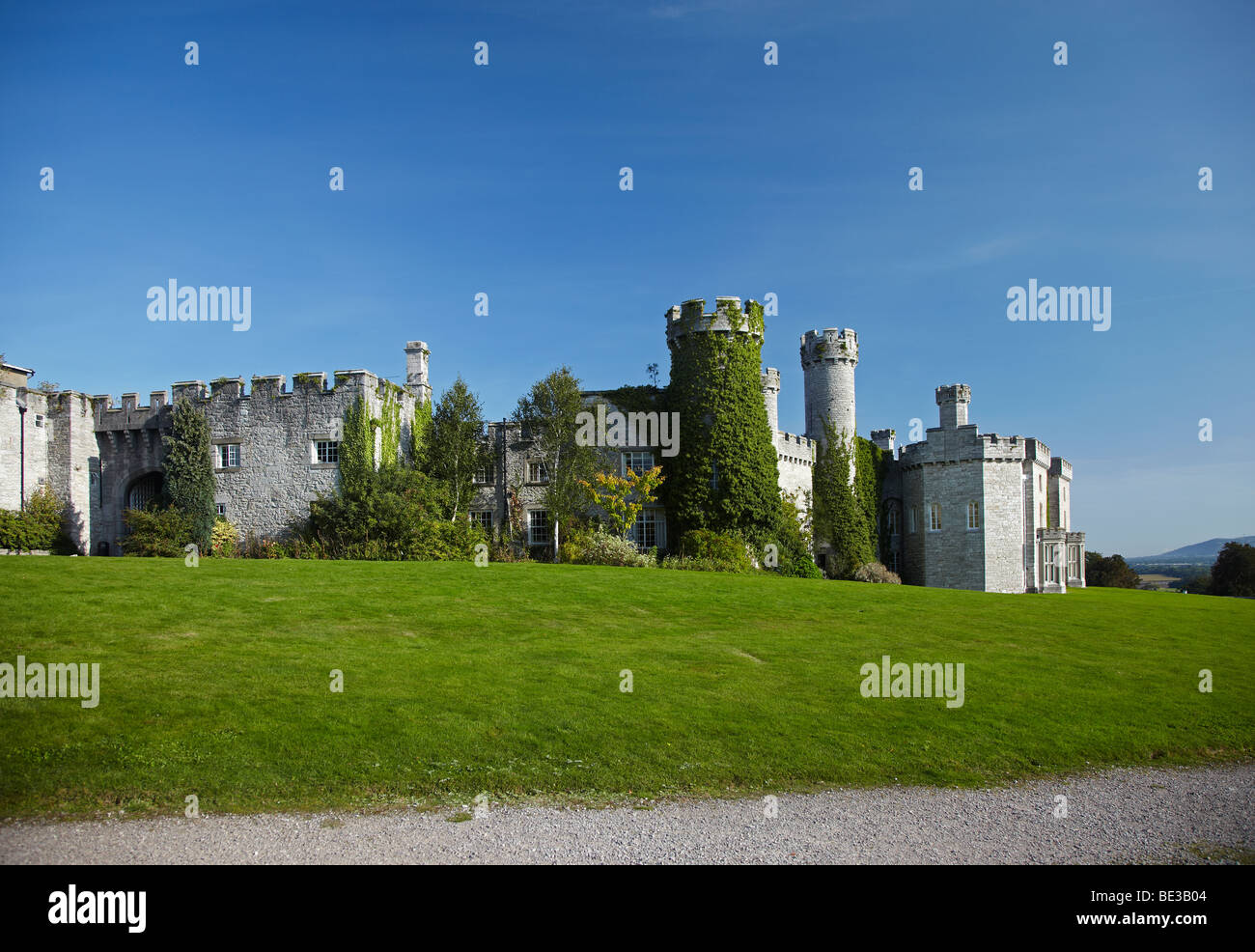 Bodelwyddan Castle, North Wales, UK Stock Photo - Alamy