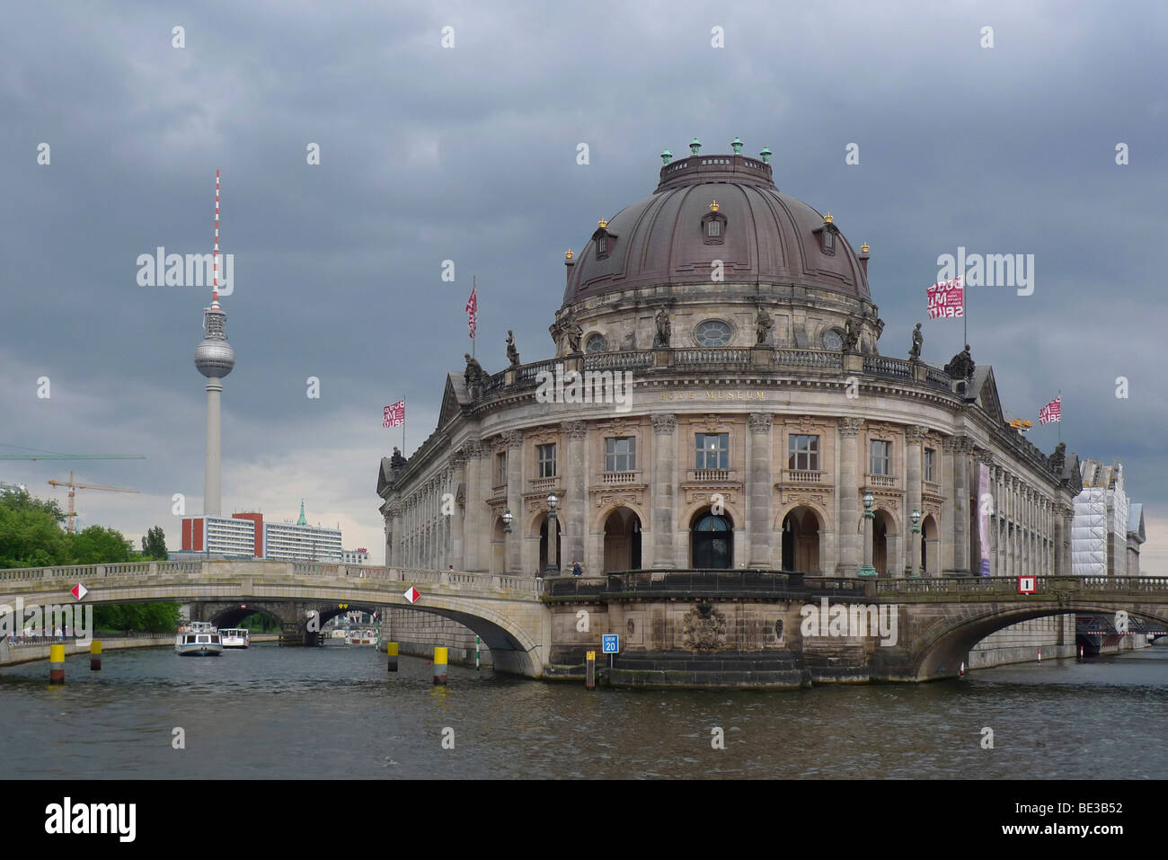 Museumsinsel museum island, Bodemuseum museum, Spree river, Mitte ...