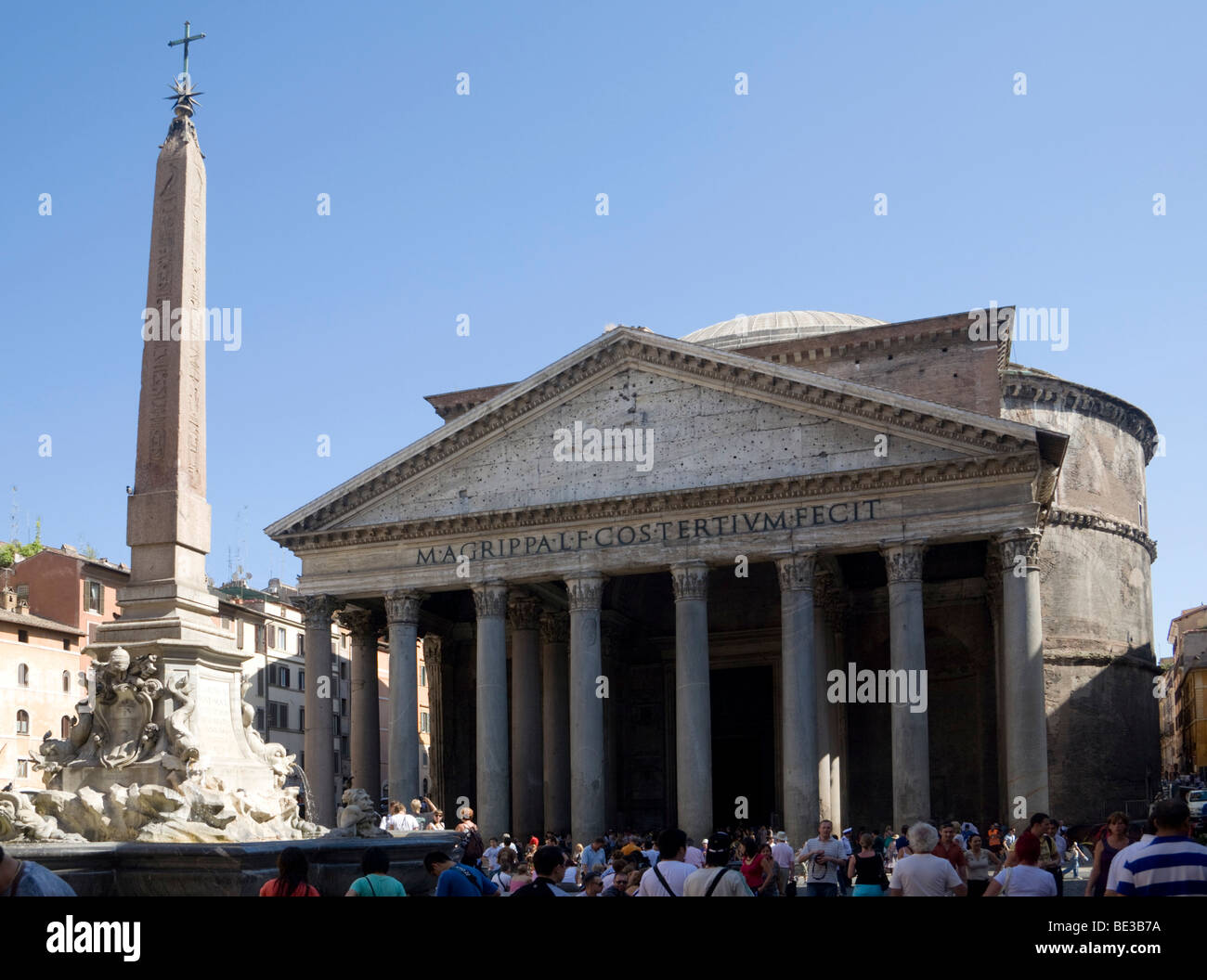 Piazza della Rotonda square, Pantheon, Rome, Lazio, Italy, Europe Stock ...