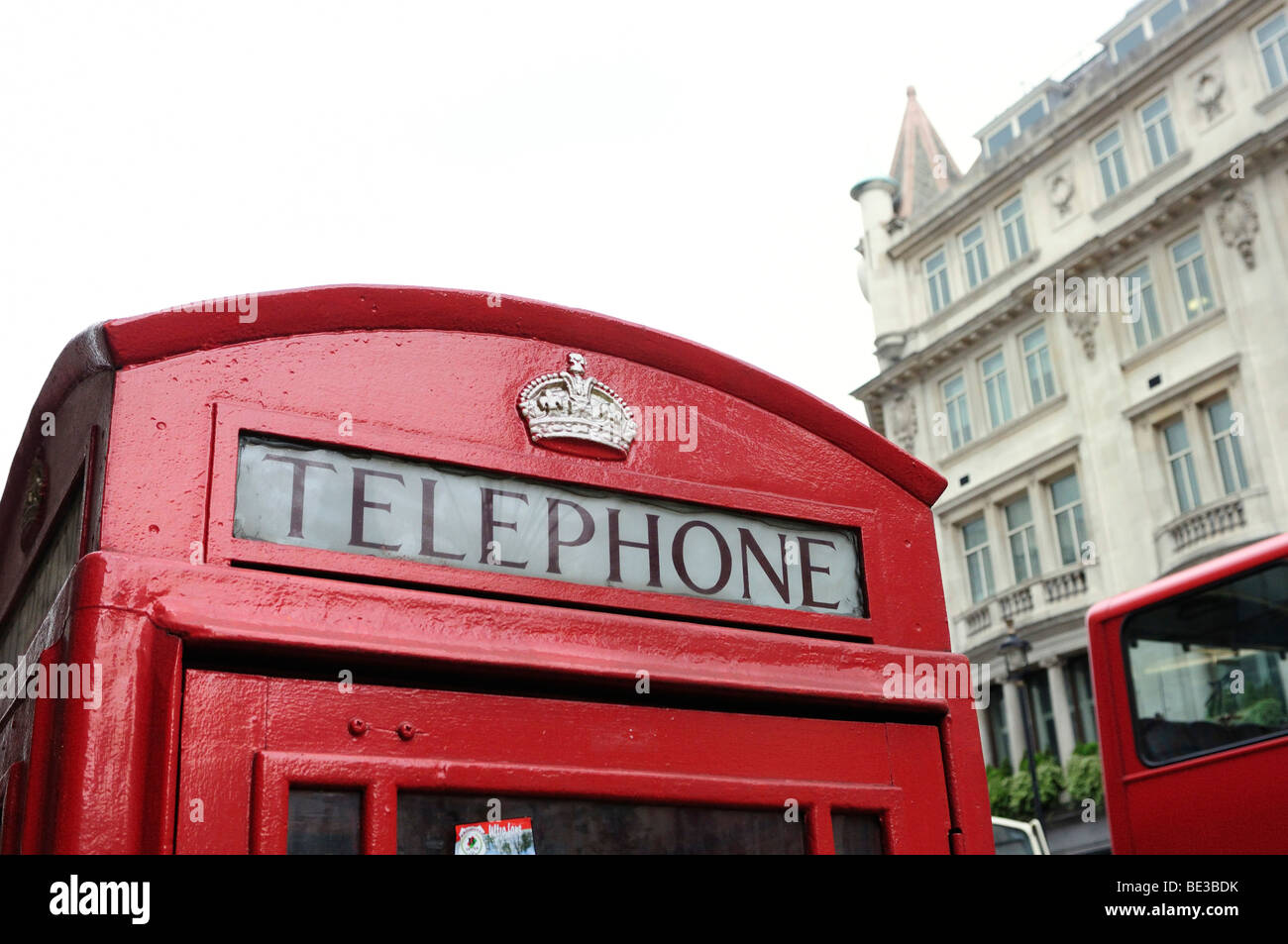 Phone booth in London, England, United Kingdom, Europe Stock Photo - Alamy