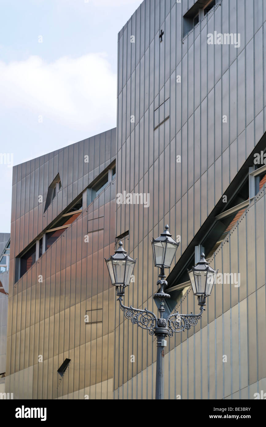 Jewish Museum, new building by Daniel Libeskind, detailed view of the ...