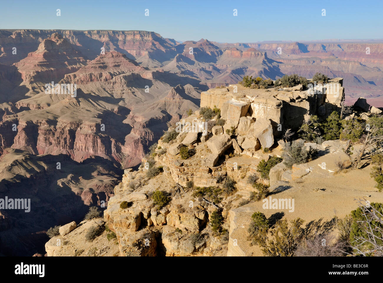 View from Moran Point, Grand Canyon National Park, Arizona, USA Stock ...
