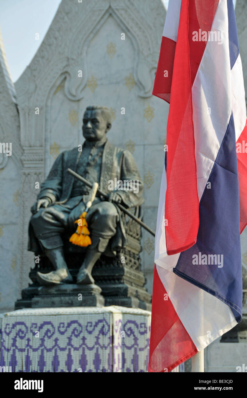 Statue of Rama III., Bangkok, Thailand, Asia Stock Photo - Alamy