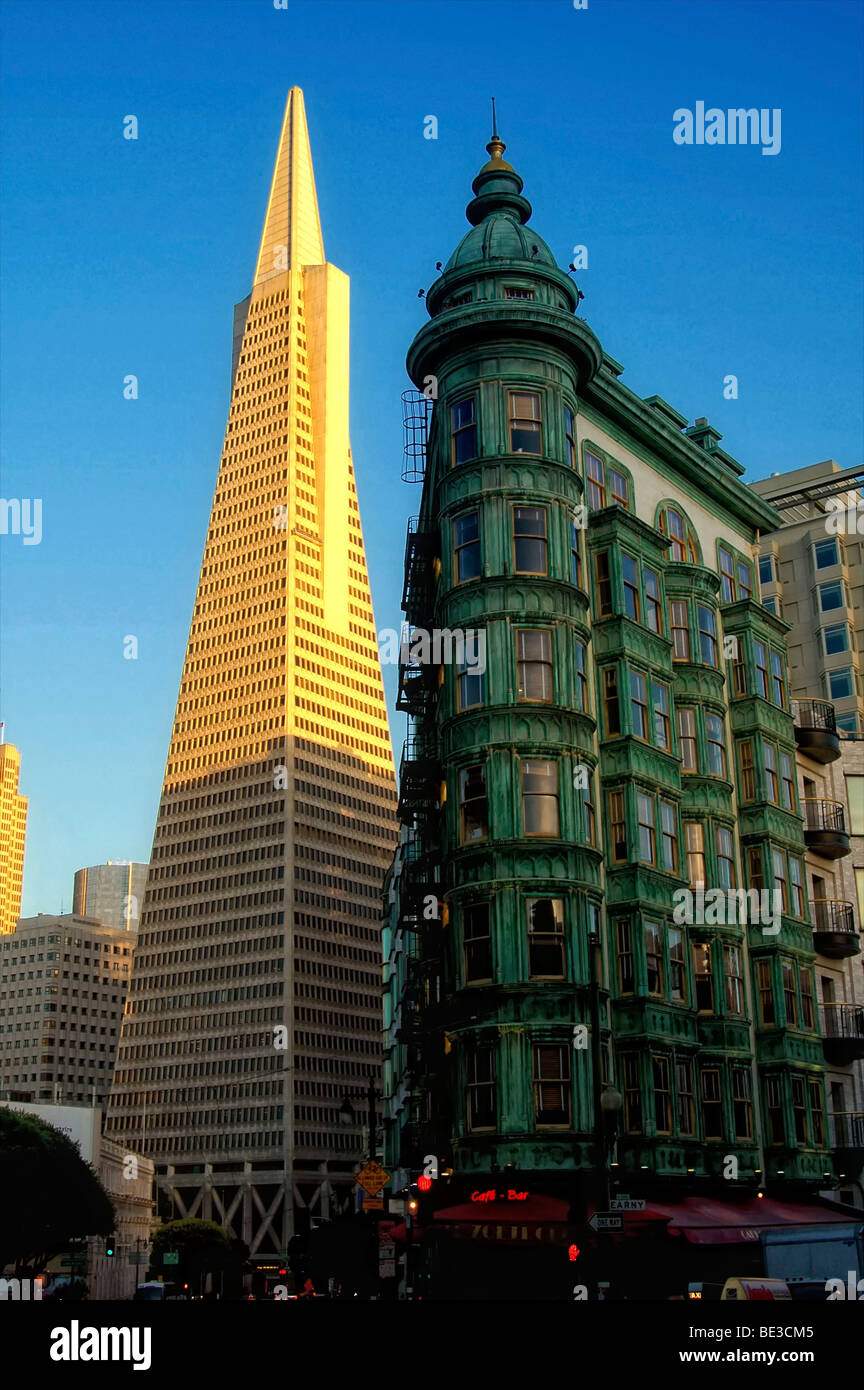 Pyramid shaped skyscraper hi-res stock photography and images - Alamy