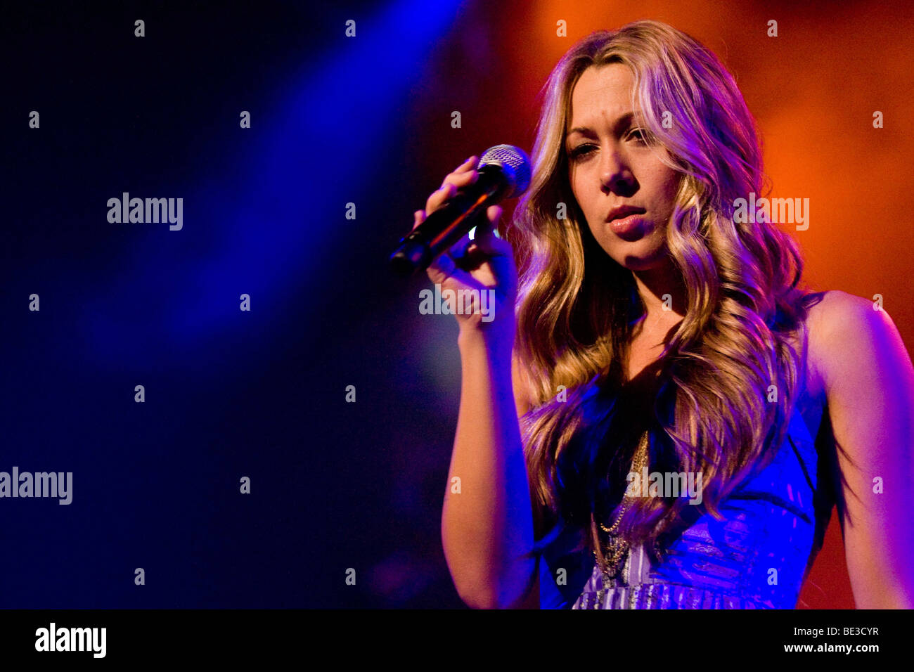 The U.S. singer-songwriter Colbie Caillat live at the Blue Balls ...