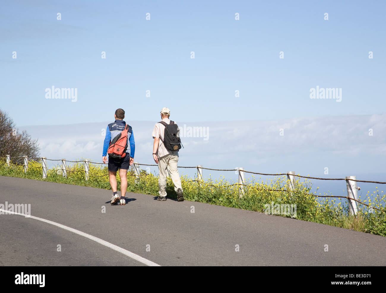 Signal Hill Walkers Stock Photo - Alamy