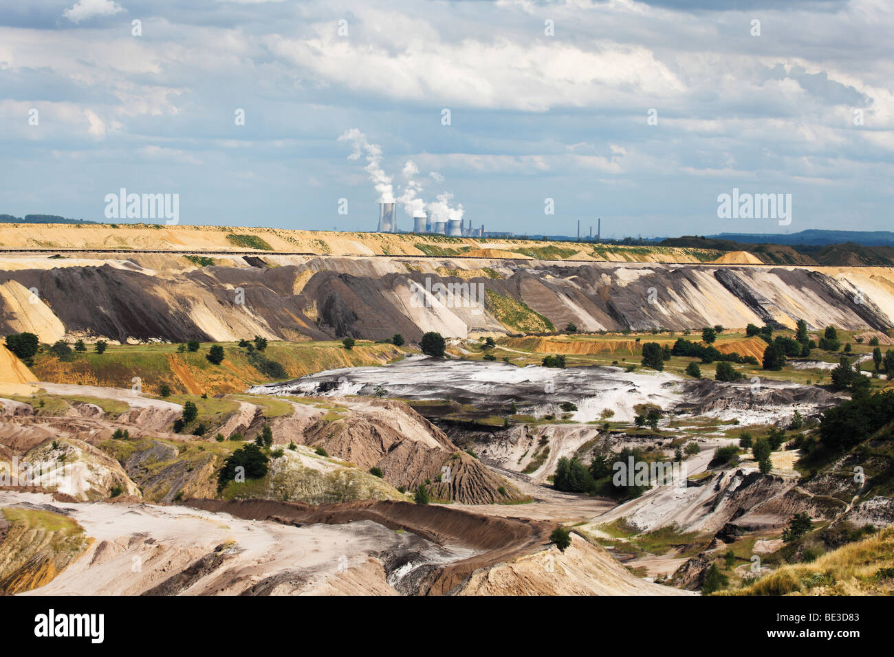 Garzweiler 2, brown coal surface mining, North Rhine-Westphalia ...