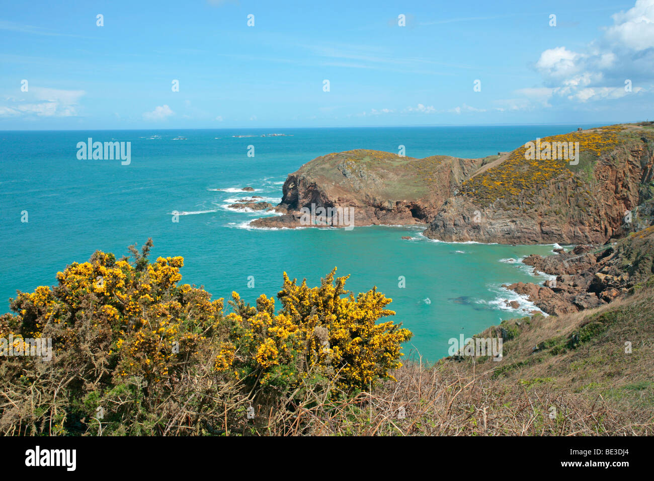 Plémont Bay, Jersey Island, Channel Islands Stock Photo - Alamy