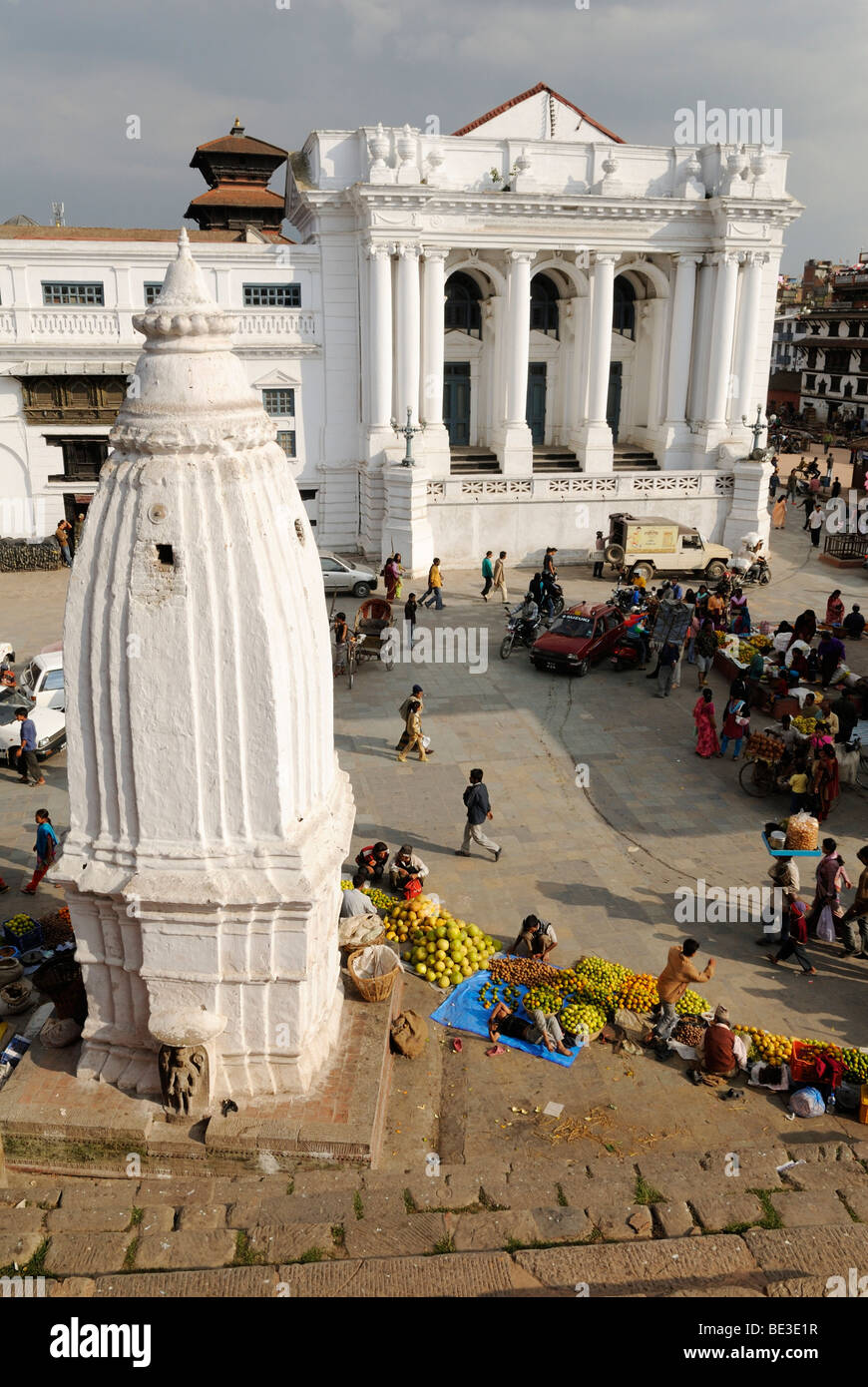 Temple and palace at Durbar Square of Kathmandu, UNESCO World Heritage ...