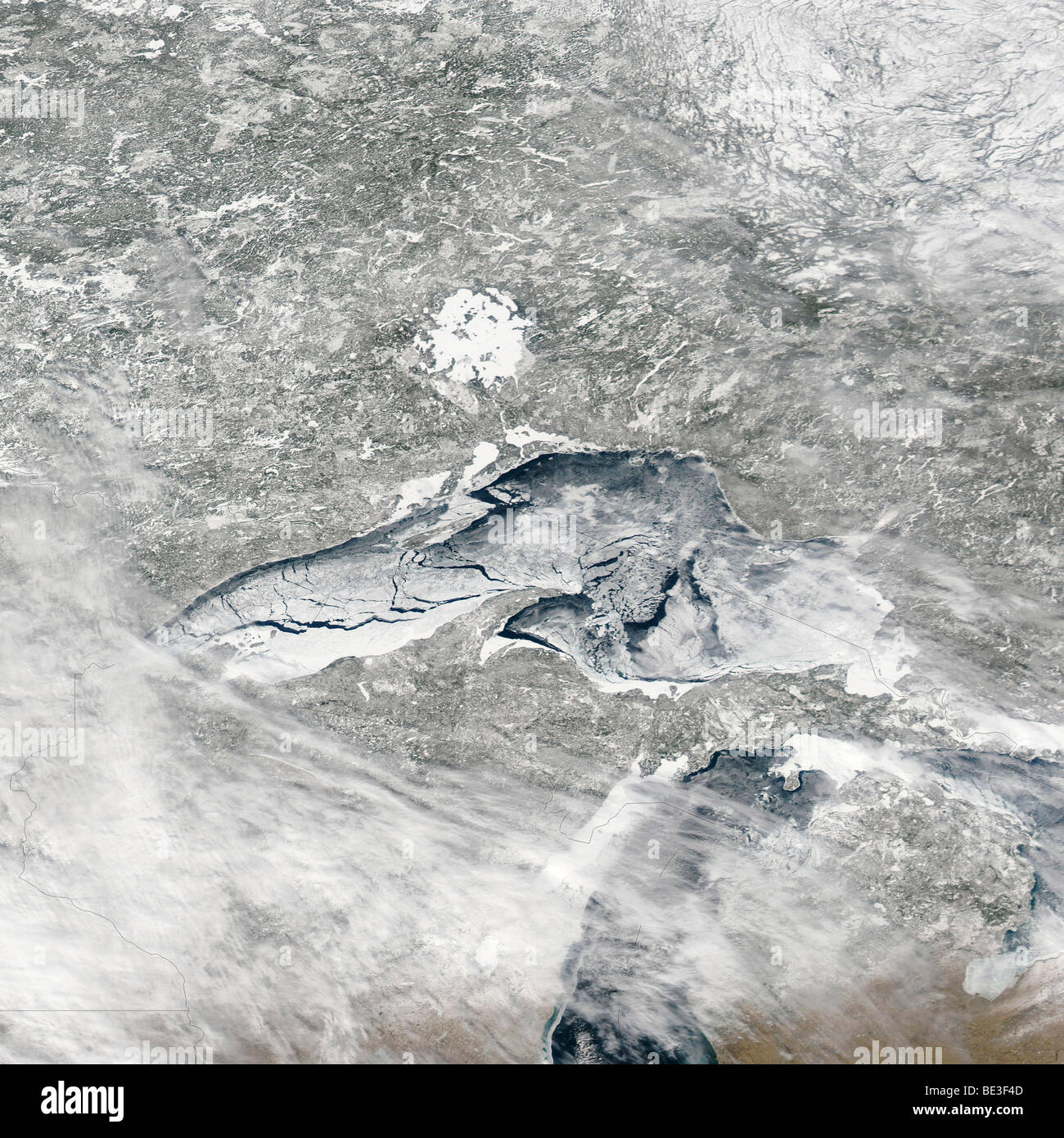 Nasa Noaa Satellite Lake Superior