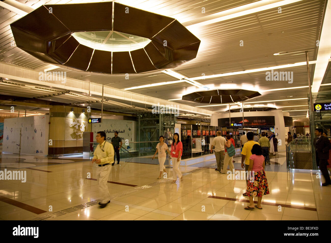 Union metro station dubai hi-res stock photography and images - Alamy