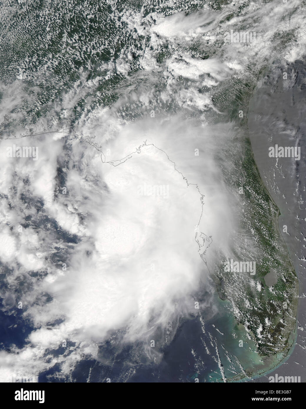 Tropical Storm Claudette Stock Photo - Alamy