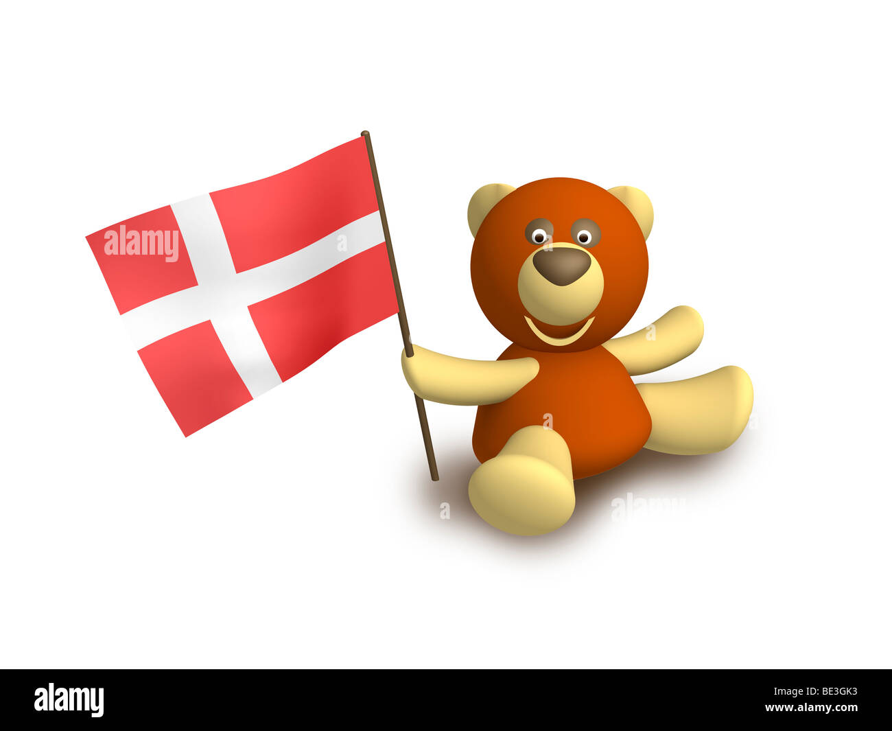 Denmark flag hi-res stock photography and images - Alamy