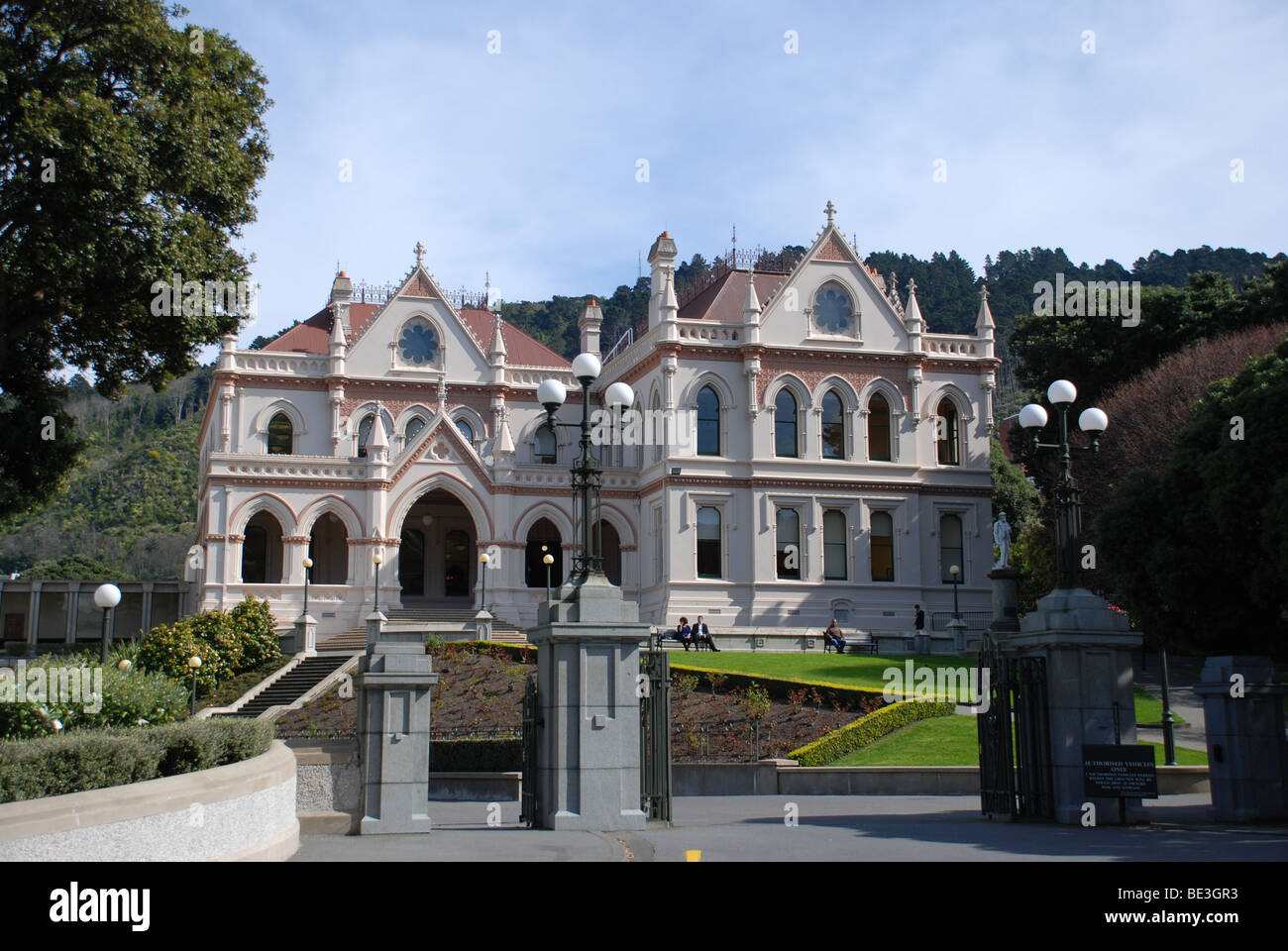 Parliamentary Library Wellington Stock Photo Alamy