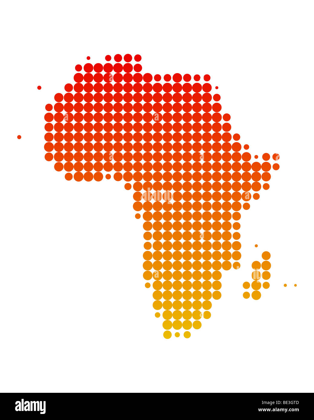 Map of Africa Stock Photo - Alamy