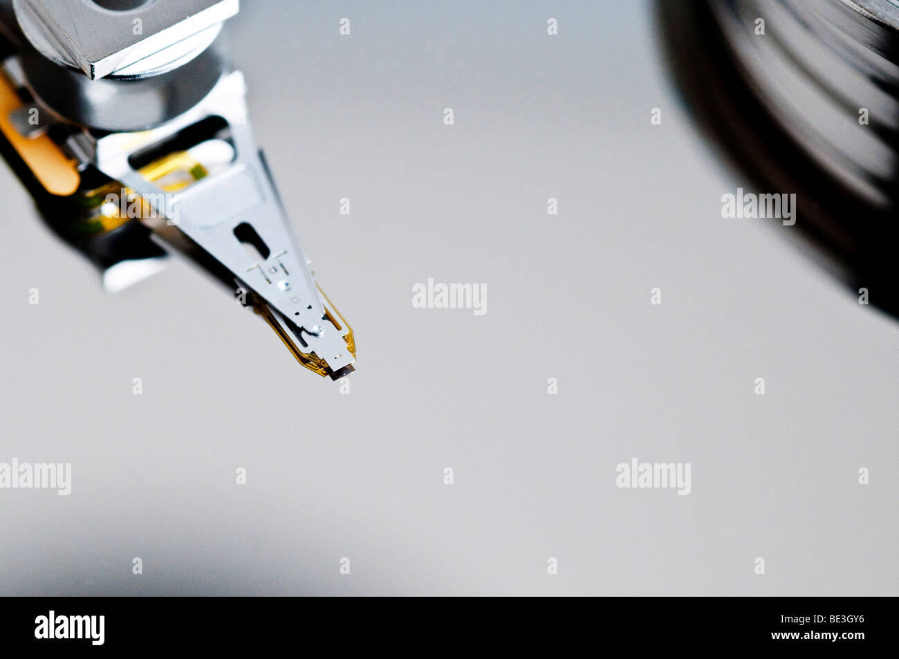 Interior view of a 3.5'' hard drive Stock Photo - Alamy