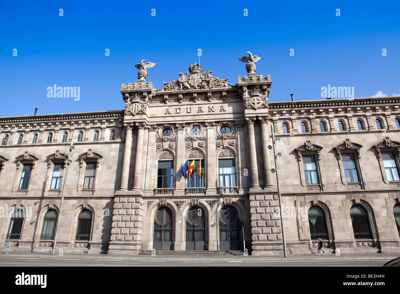 Aduana Building, Barcelona (Spain Stock Photo - Alamy