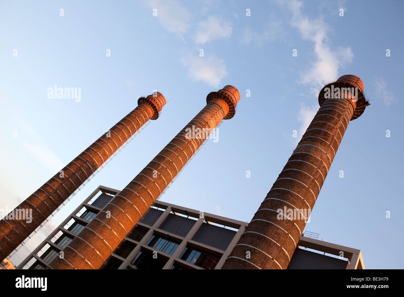 The three chimneys barcelona hi-res stock photography and images - Alamy