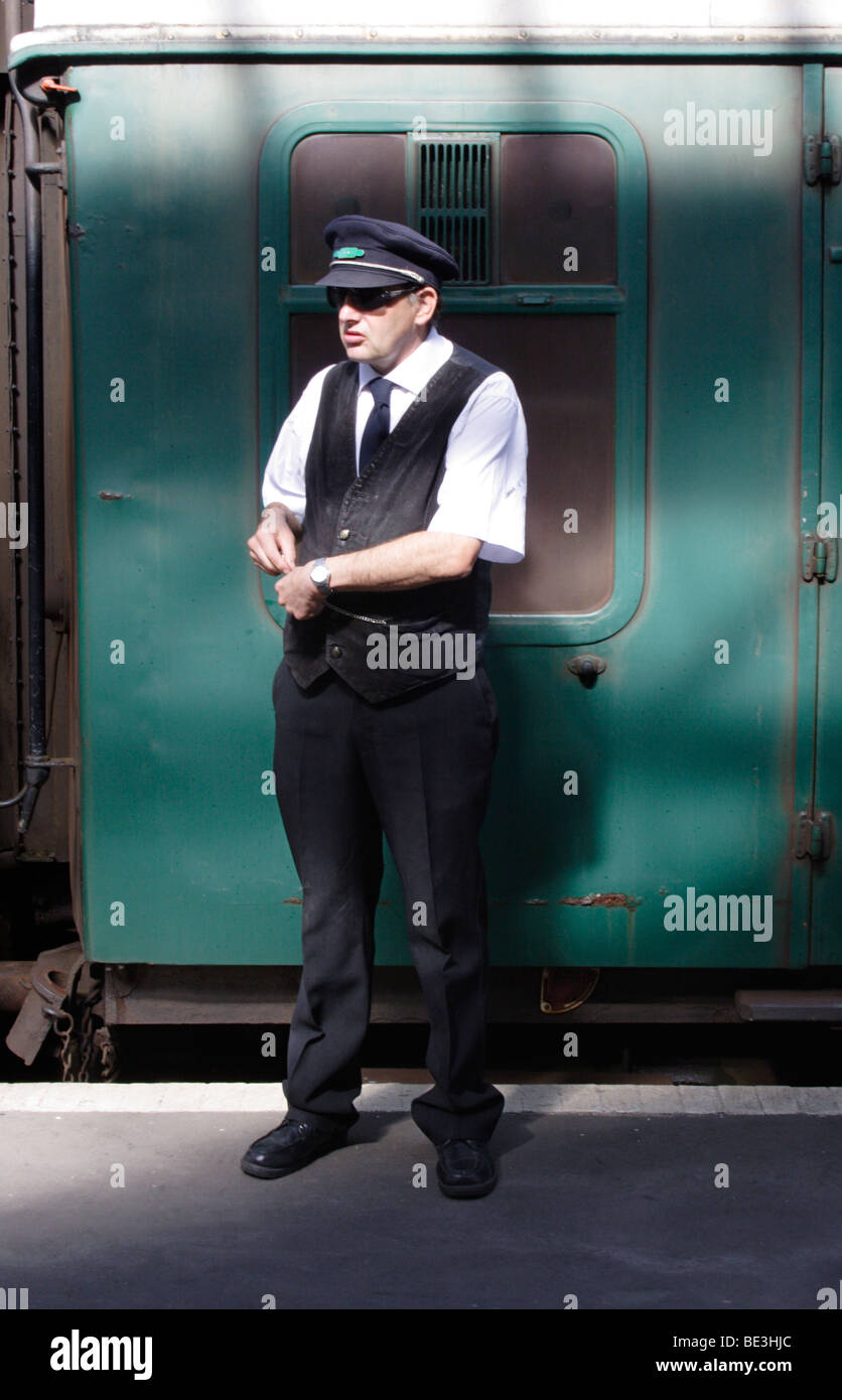 Railway guard uk hi-res stock photography and images - Alamy