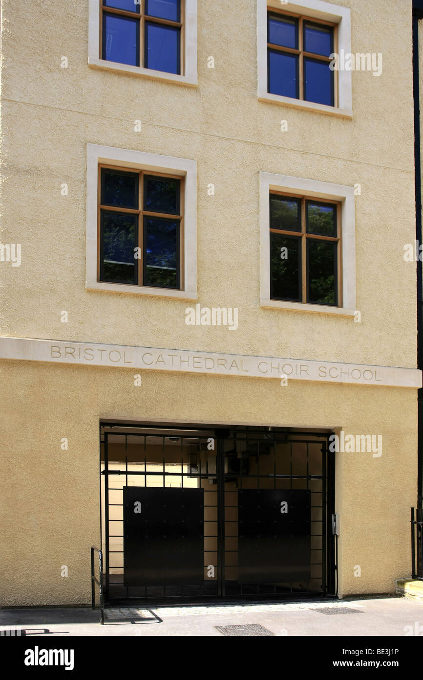 The Bristol City Cathedral Choir School building Stock Photo - Alamy