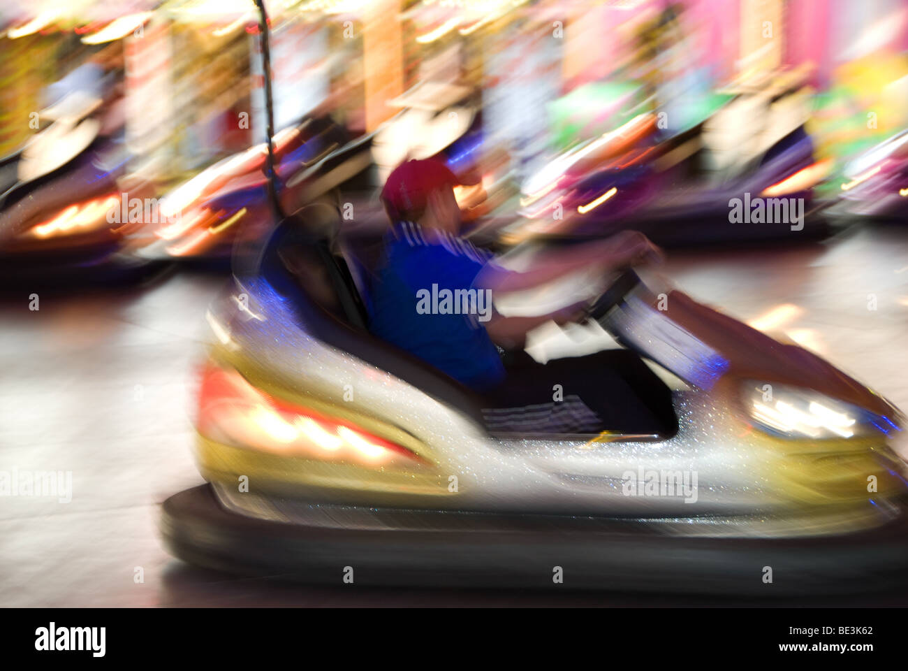 Dodgem car motion blur Stock Photo - Alamy Dodgem car motion blur Stock Photo - Alamy