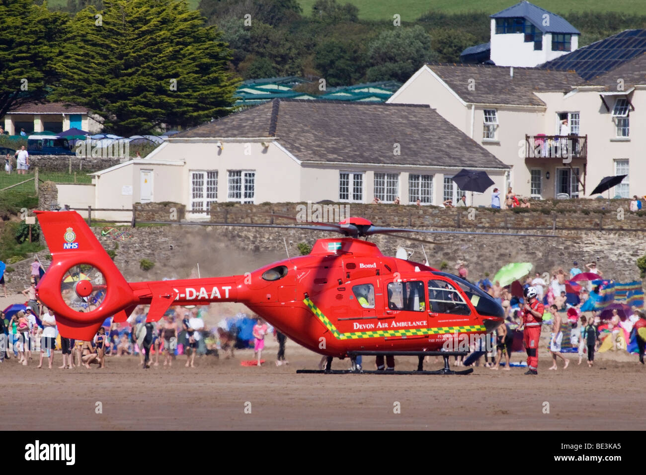 Devon air ambulance hi-res stock photography and images - Alamy