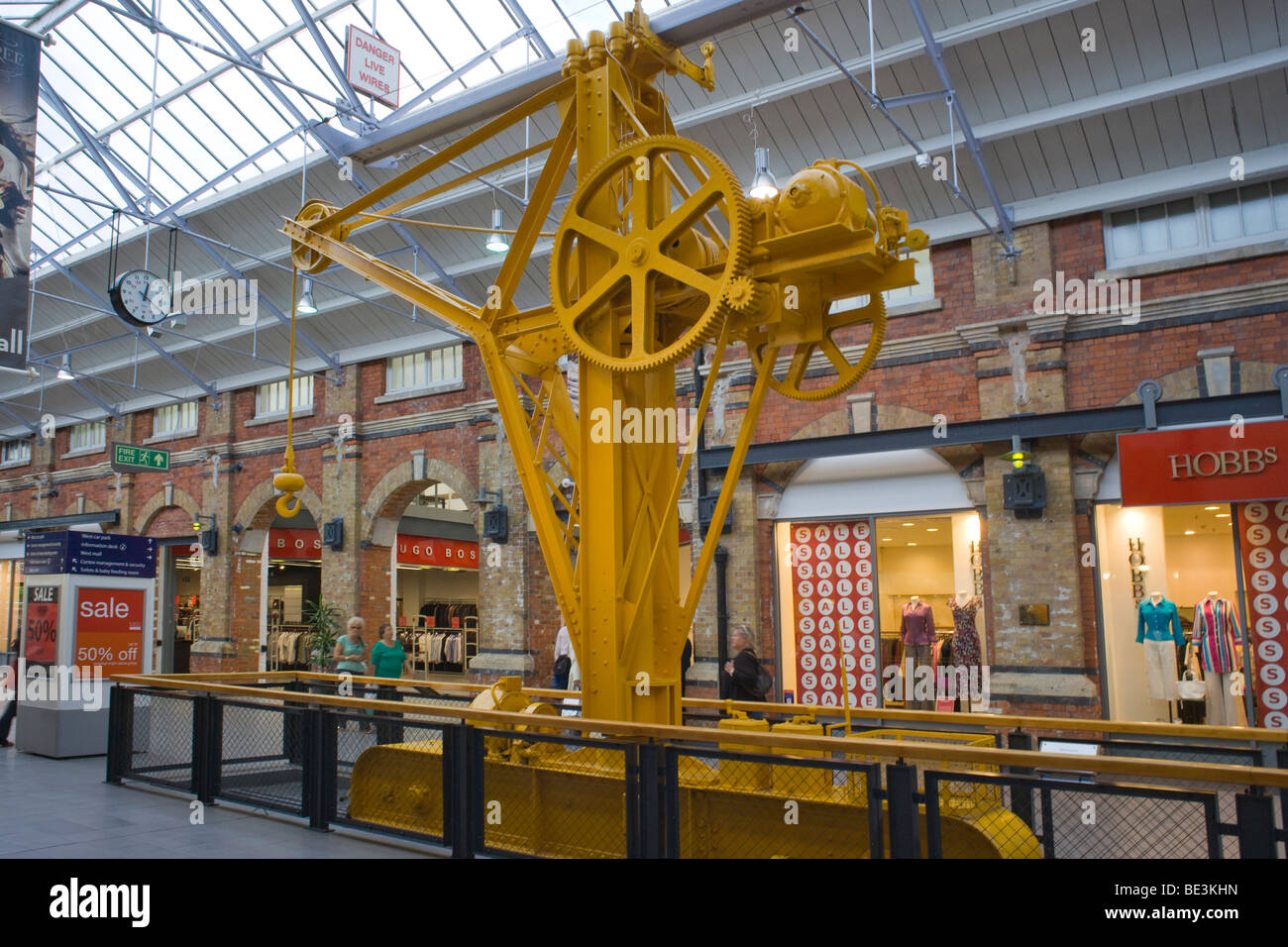 Swindon McArthur Glen designer outlet, restored Victorian railway ...