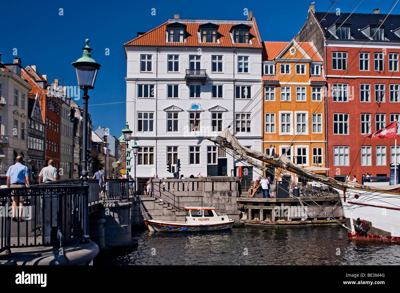 Nyhavn street, Copenhagen, Denmark, Scandinavia, Europe Stock Photo - Alamy