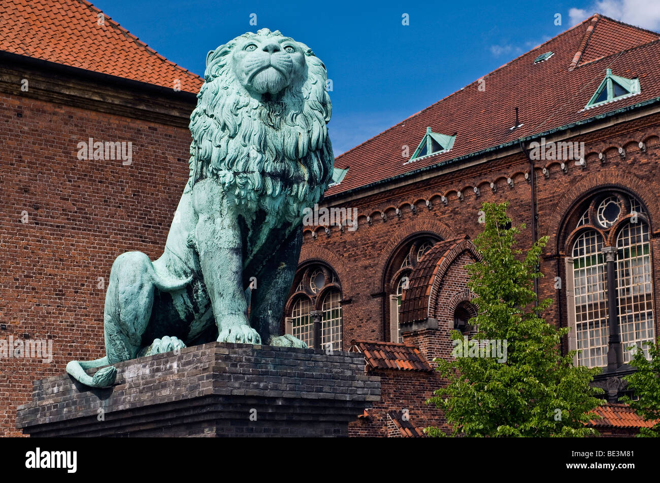 The Isted Lion, Copenhagen, Denmark, Scandinavia, Europe Stock Photo ...
