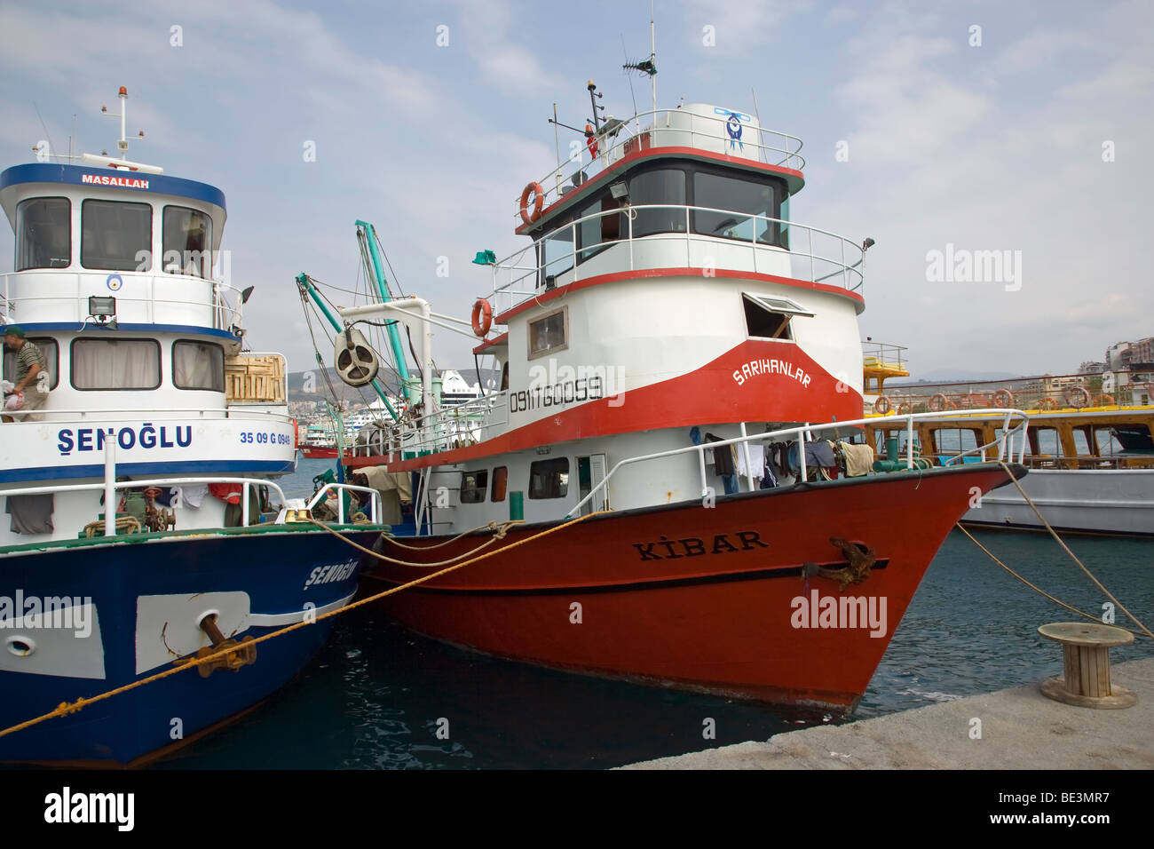 Turkey boats moored hi-res stock photography and images - Alamy