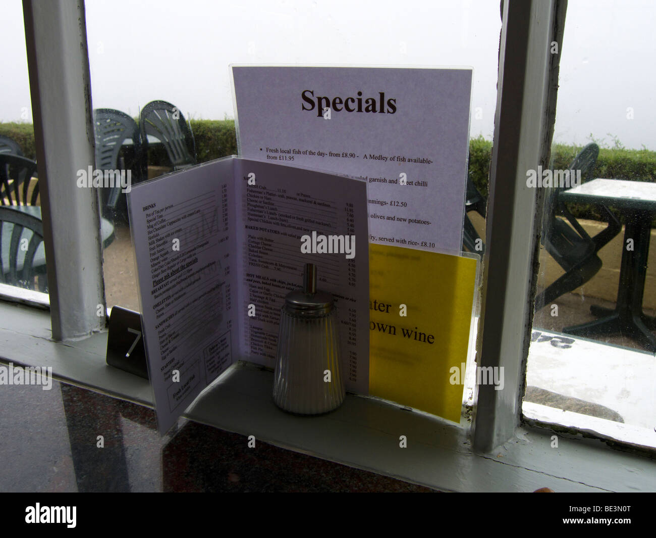 Lizard Point Cornwall England UK Menu at Polpeor Cafe at the Most ...