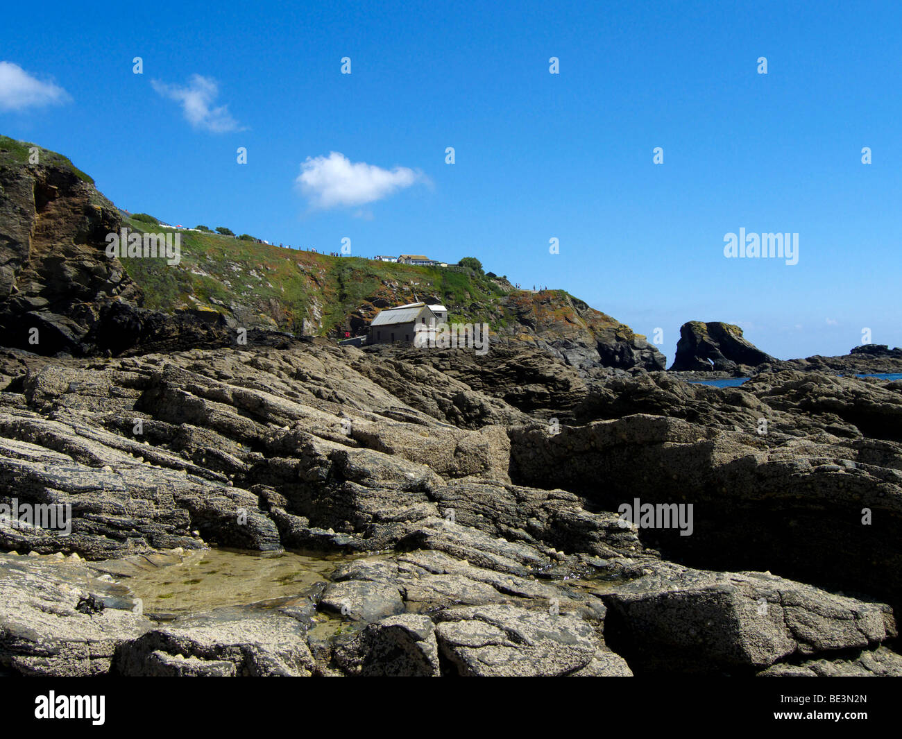 Lizard Point Cornwall England UK Stock Photo - Alamy