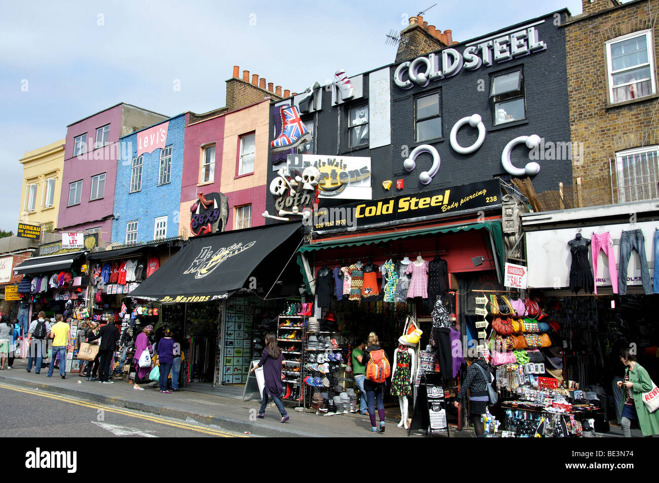 Camden High Street, Camden Town, London Borough of Camden, London ...