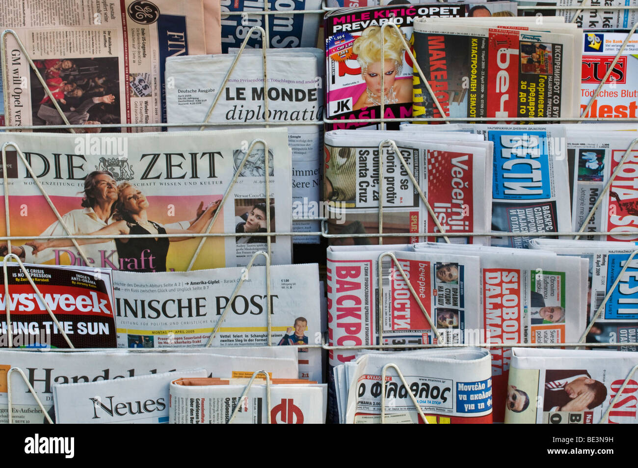 German newspaper hi-res stock photography and images - Alamy