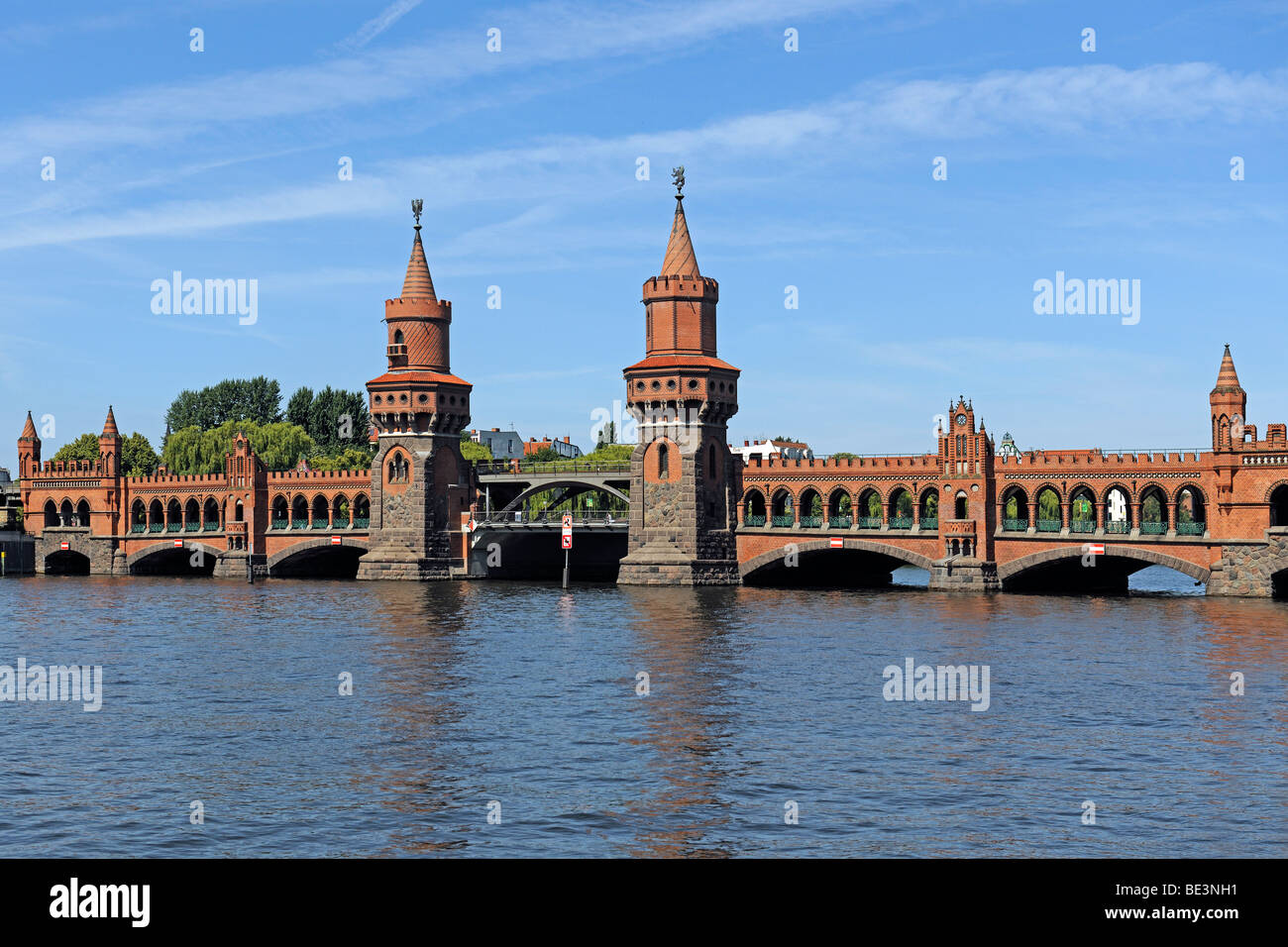 Oberbaumbruecke Bridge in Berlin, Germany, Europe Stock Photo - Alamy
