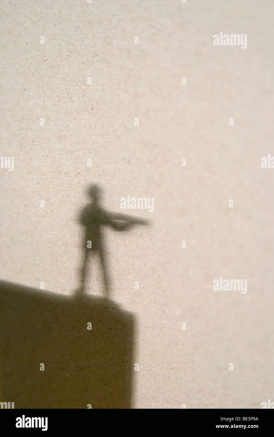 shadow of soldier shooting Stock Photo - Alamy