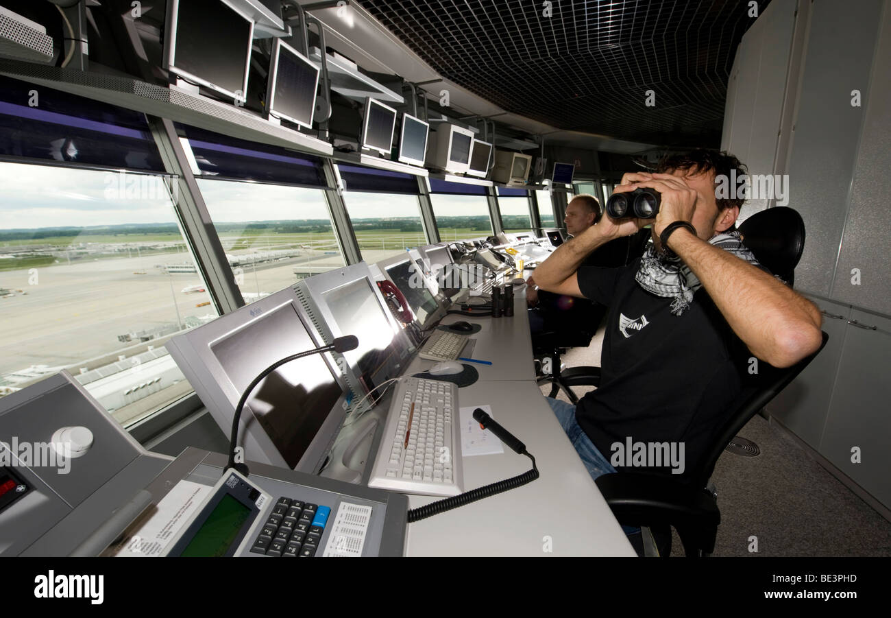 Air Traffic Control Tower Inside